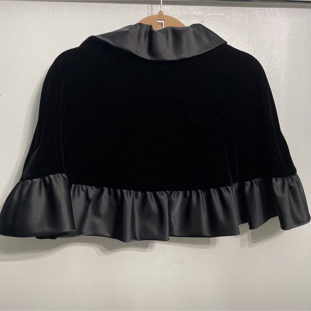 HANAE MORI - ハナエモリ ベロア ドレスケープ サイズ38 M 新品 HANAE MORI - ハナエモリ ベロア ドレスケープ サイズ38 M 新品