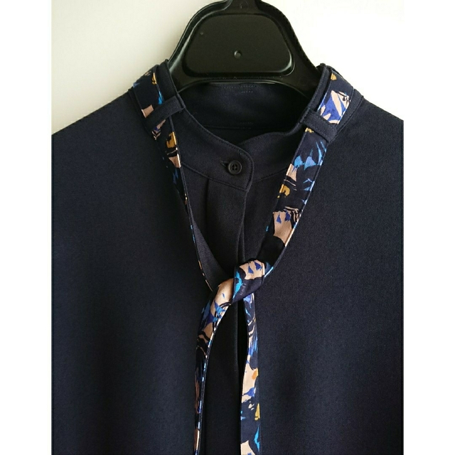 PS Paul Smith 洗える ライトソフトジョーゼットブラウス PS Paul Smith 洗える ライトソフトジョーゼットブラウス