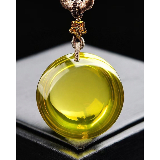 天然】シトリン ネックレス 38.6g 天然】シトリン ネックレス 38.6g