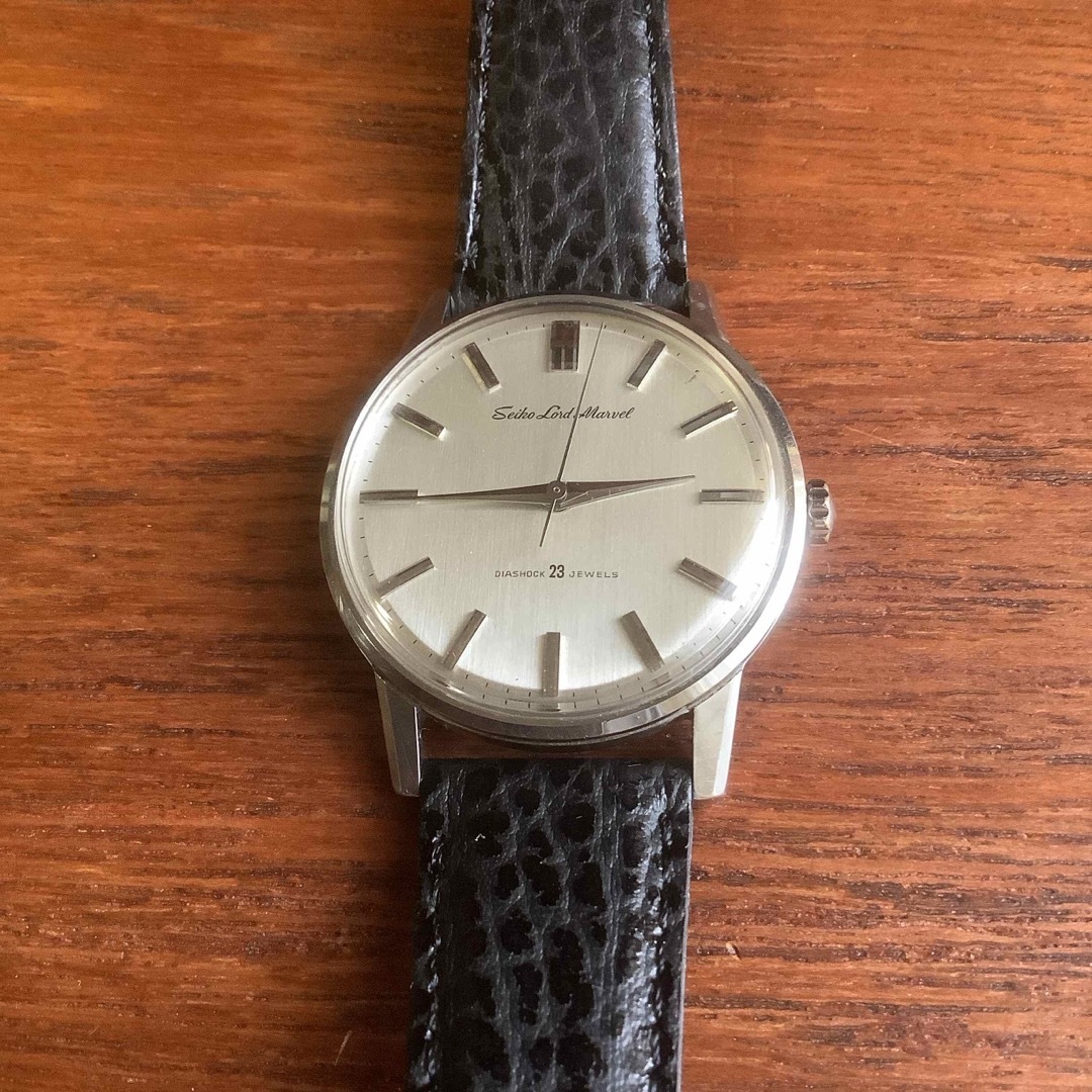 希少】1964 SEIKOロードマーベル5740-1990 SEIKOベルト♪ 希少】1964 SEIKOロードマーベル5740-1990 SEIKOベルト♪