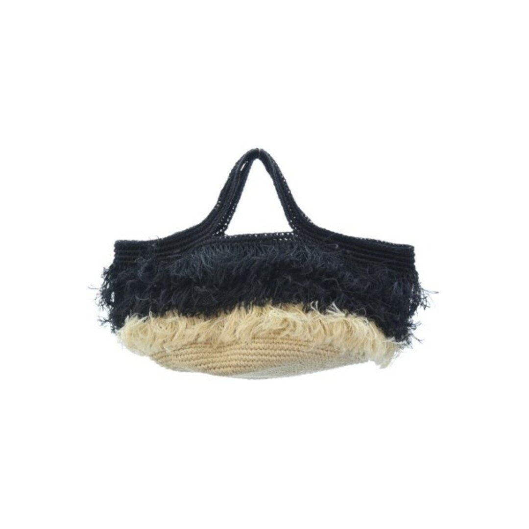 MARNI マルニ トートバッグ - 黒xベージュ系 【古着】 MARNI マルニ トートバッグ - 黒xベージュ系 【古着】