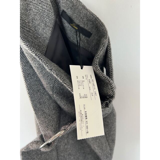 新品】Liesse リエス トップヘリンボーンベルト付きスカート 新品】Liesse リエス トップヘリンボーンベルト付きスカート