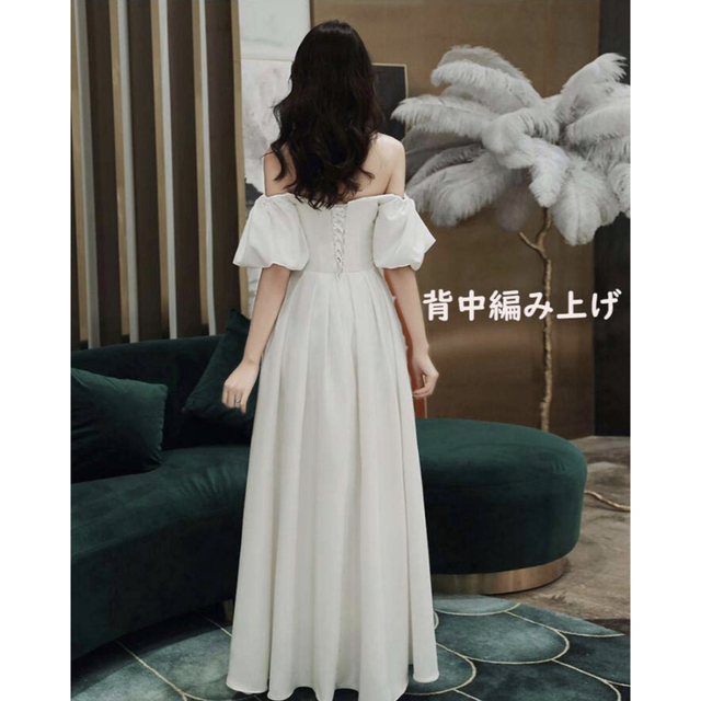 Vera Wang - 【即発送】オフショルダー パフスリーブ Vera Wang - 【即発送】オフショルダー パフスリーブ