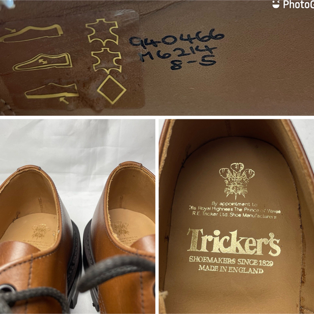 Trickers - 【希少】Tricker's M6214 KILSBY ダービーシューズ Trickers - 【希少】Tricker's M6214 KILSBY ダービーシューズ
