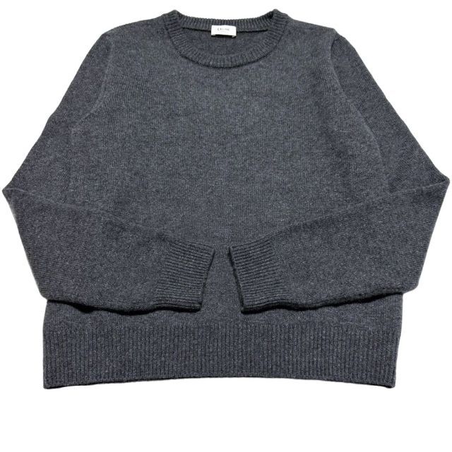 CELINE - 【超美品】CELINE カシミヤ100% クルーネック ニットの CELINE - 【超美品】CELINE カシミヤ100% クルーネック ニットの