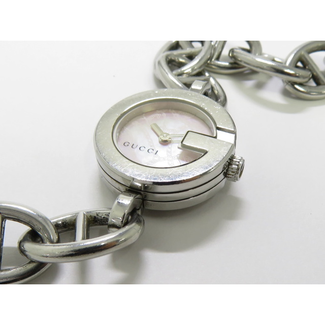 GUCCI - GUCCI ブレスウォッチ Gチャーム レディース 腕時計 SS GUCCI - GUCCI ブレスウォッチ Gチャーム レディース 腕時計 SS