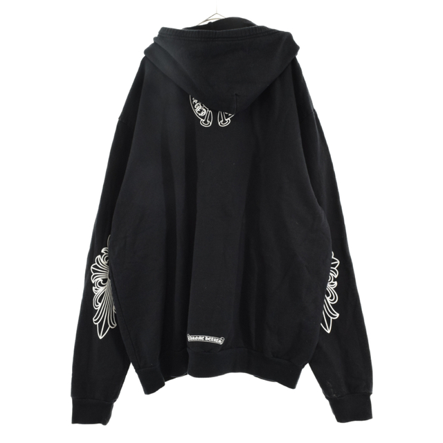 CHROME HEARTS クロムハーツ Zip Up Hoodie バックロゴプリント CHROME HEARTS クロムハーツ Zip Up Hoodie バックロゴプリント