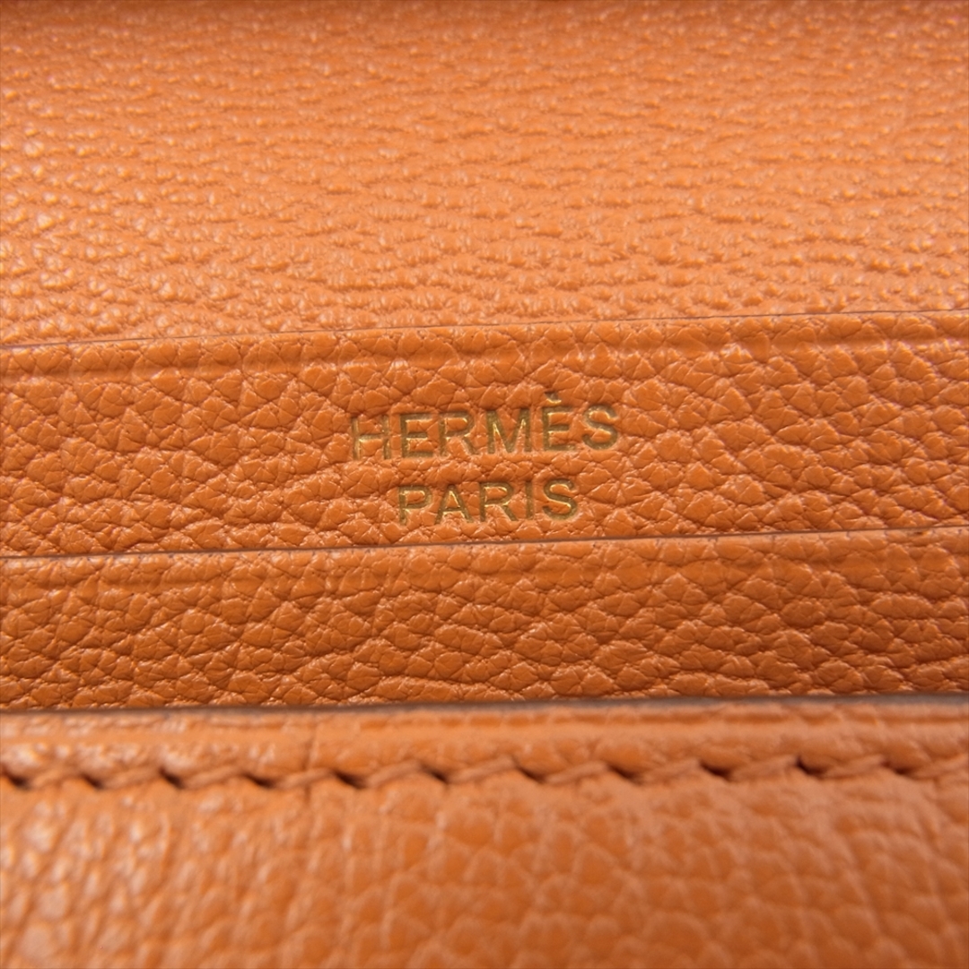 HERMES エルメス 財布 ベアン デュプリ ゴールド金具 □L刻印 08 HERMES エルメス 財布 ベアン デュプリ ゴールド金具 □L刻印 08