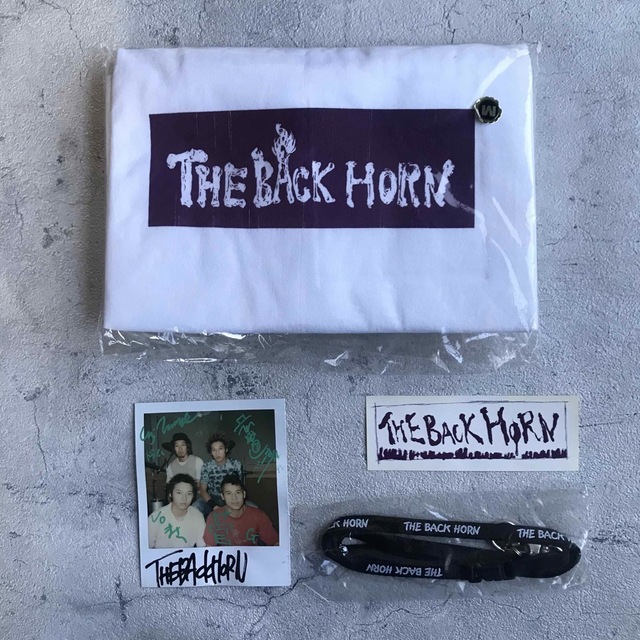激レア THE BACK HORN サイン入りポラロイド 初期メンバー 激レア THE BACK HORN サイン入りポラロイド 初期メンバー