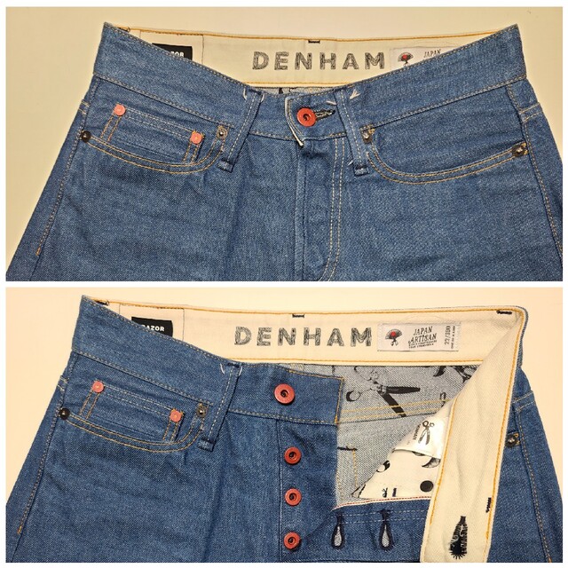 DENHAM - 【美品】DENHAM RAZOR MIJSSSV 日本製 390本限定 W28の DENHAM - 【美品】DENHAM RAZOR MIJSSSV 日本製 390本限定 W28の