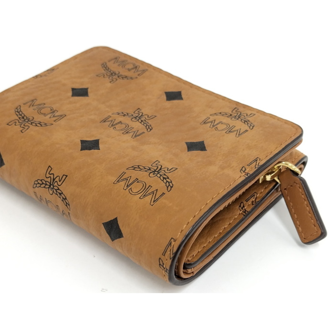 MCM - MCM 三つ折り財布 ヴィセトス PVC キャメルの通販 by MCM - MCM 三つ折り財布 ヴィセトス PVC キャメルの通販 by