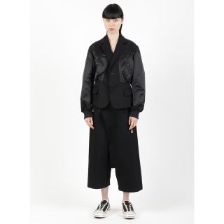 ヨウジヤマモト 23SS COTTON TYPEWRITER JACKET 手こずる 黒3 ヨウジヤマモト 23SS COTTON TYPEWRITER JACKET 手こずる 黒3