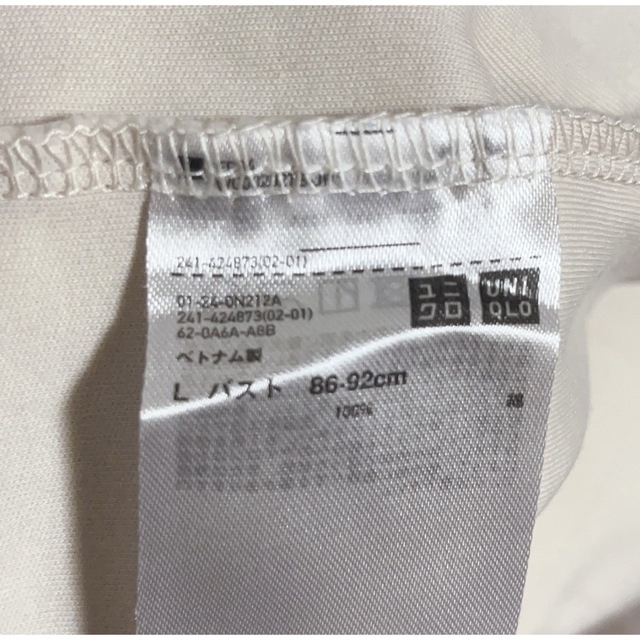 UNIQLO - ユニクロ クルーネックTシャツ半袖Lサイズの通販 by UNIQLO - ユニクロ クルーネックTシャツ半袖Lサイズの通販 by