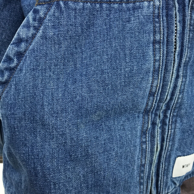 W)taps - WTAPS ダブルタップス 18AW VICE JACKET.COTTON DENIM W)taps - WTAPS ダブルタップス 18AW VICE JACKET.COTTON DENIM