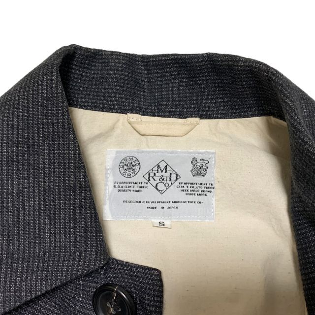 オールドマンズテーラー ヘンプ ステンカラー コート S R&D.M.Co オールドマンズテーラー ヘンプ ステンカラー コート S R&D.M.Co