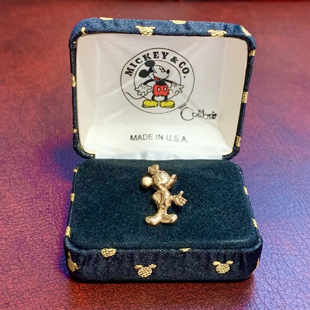 超希少!14金 ディズニー ピッキーマウス USA製 ピンバッジ 超希少!14金 ディズニー ピッキーマウス USA製 ピンバッジ