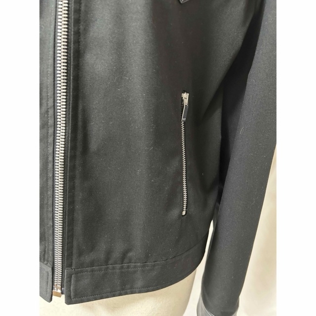 SAINT LAURENT - サンローラン13ssレザー切替ジャケットの通販 SAINT LAURENT - サンローラン13ssレザー切替ジャケットの通販