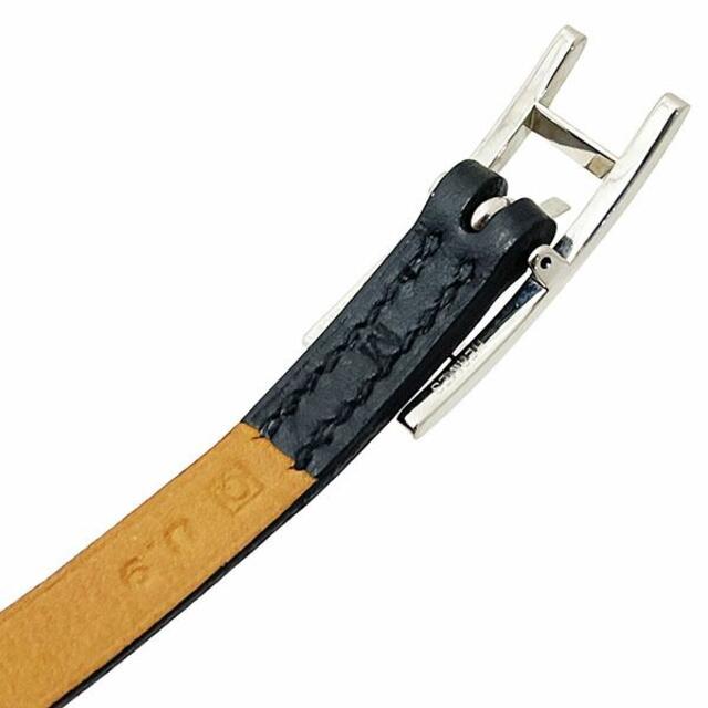 エルメス ブレスレット アピ3 レザー 革 ブラック 黒 HERMES エルメス ブレスレット アピ3 レザー 革 ブラック 黒 HERMES