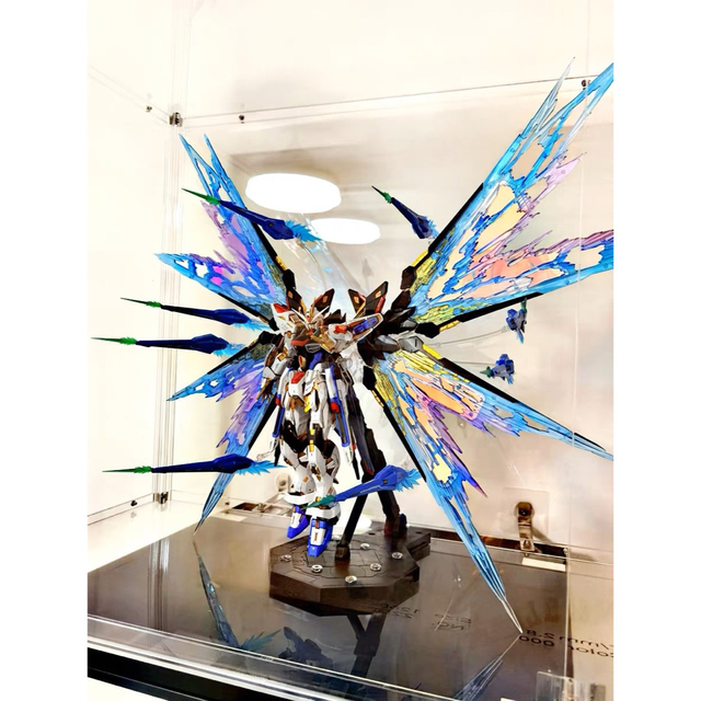 MGEX 1/100 ストライクフリーダムガンダム専用光の翼 の通販 by MGEX 1/100 ストライクフリーダムガンダム専用光の翼 の通販 by