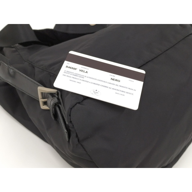PRADA リュック バックパック ナイロン ブラック B4650F PRADA リュック バックパック ナイロン ブラック B4650F