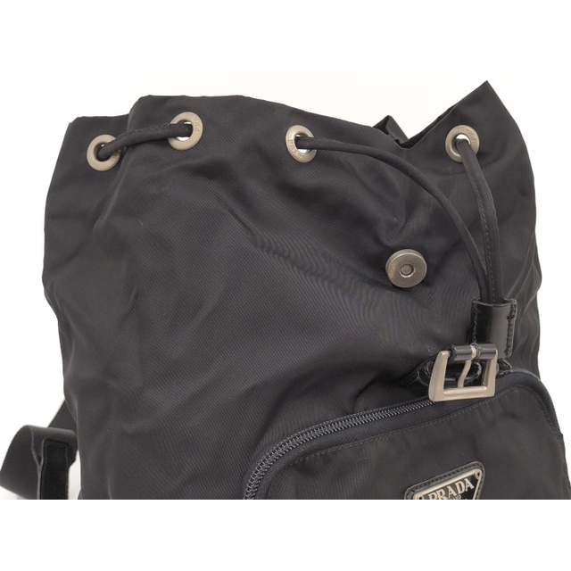 PRADA リュック バックパック ナイロン ブラック B4650F PRADA リュック バックパック ナイロン ブラック B4650F