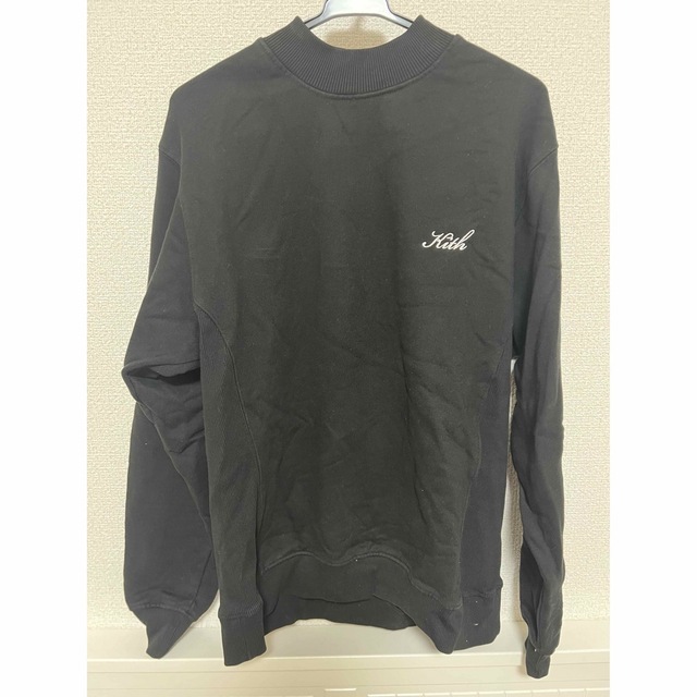KITH - KITH CARLISLE MOCKNECKモックネック スウェット KITH - KITH CARLISLE MOCKNECKモックネック スウェット