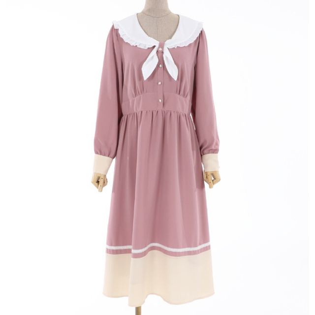 axes femme - バイカラー セーラー ワンピース axesの通販 by axes femme - バイカラー セーラー ワンピース axesの通販 by
