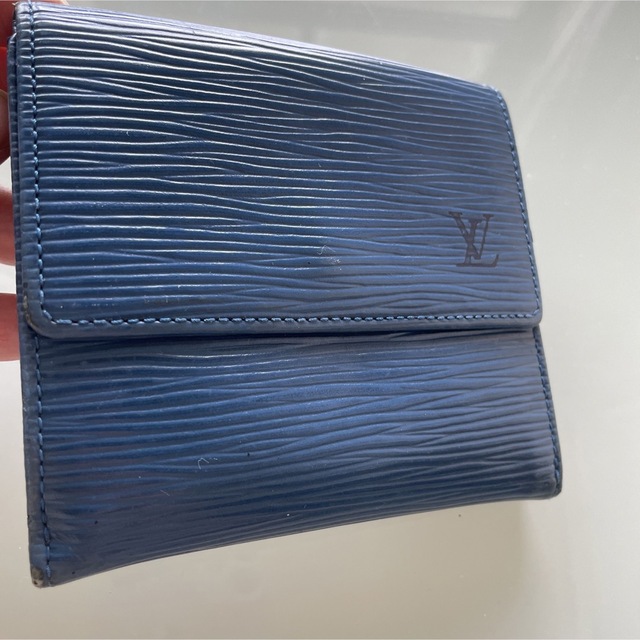 LOUIS VUITTON - ルイヴィトン 二つ折り財布 青の通販 by rose LOUIS VUITTON - ルイヴィトン 二つ折り財布 青の通販 by rose