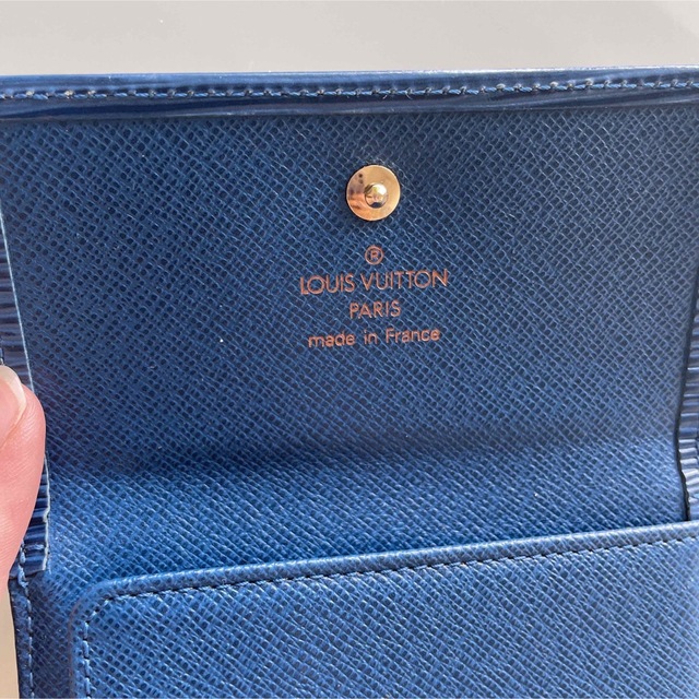 LOUIS VUITTON - ルイヴィトン 二つ折り財布 青の通販 by rose LOUIS VUITTON - ルイヴィトン 二つ折り財布 青の通販 by rose