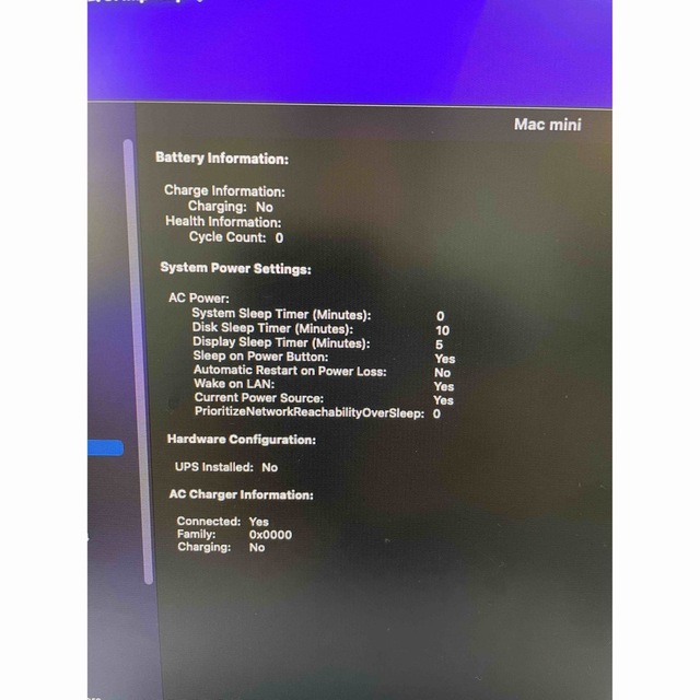 Mac Mini M1 2020 256GB 8GBメモリ デスクトップ型PC Mac Mini M1 2020 256GB 8GBメモリ デスクトップ型PC