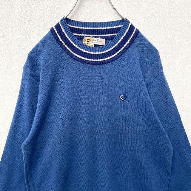 Christian Dior - ヴィンテージ Christian Dior ロゴ刺繍 ニット Christian Dior - ヴィンテージ Christian Dior ロゴ刺繍 ニット
