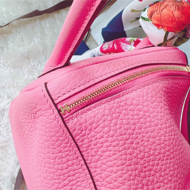 HERMES - 未使用 HERMESエルメス リンディ26 ローズアザレ HERMES - 未使用 HERMESエルメス リンディ26 ローズアザレ