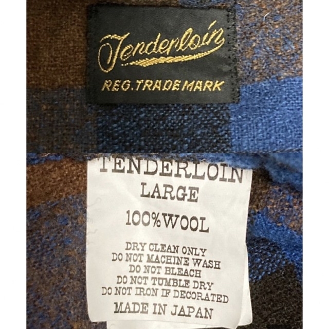 TENDERLOIN - 10AW テンダーロイン T-GAUN チェック ガウン TENDERLOIN - 10AW テンダーロイン T-GAUN チェック ガウン