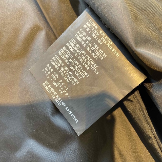 PRADA - プラダ レザージャケット/ナイロン綿入りベスト付き46(M PRADA - プラダ レザージャケット/ナイロン綿入りベスト付き46(M
