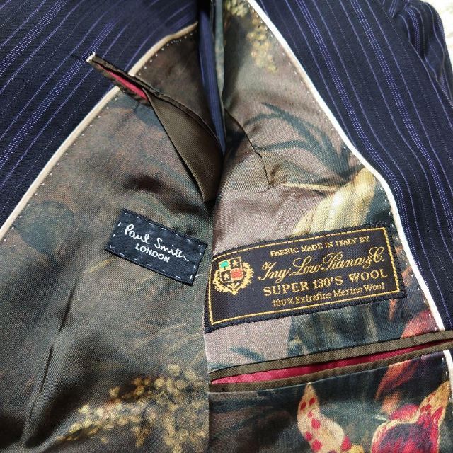 Paul Smith - 《極美品》ロロピアーナ Paul Smith テーラード Paul Smith - 《極美品》ロロピアーナ Paul Smith テーラード