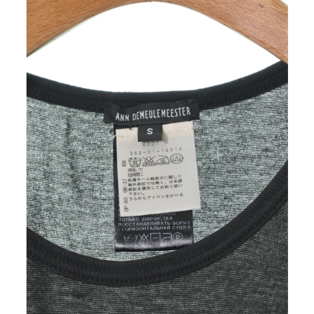 ANN DEMEULEMEESTER Tシャツ・カットソー S 黒 【古着】 ANN DEMEULEMEESTER Tシャツ・カットソー S 黒 【古着】