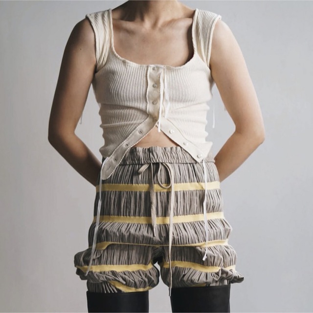 FUMIKA_UCHIDA RIB CORSET TOP フミカウチダ トップス FUMIKA_UCHIDA RIB CORSET TOP フミカウチダ トップス