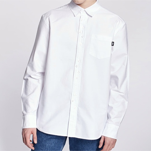 STUSSY - STUSSY CRAZY BUTTON OXFORD L/SL SHIRT の通販 by STUSSY - STUSSY CRAZY BUTTON OXFORD L/SL SHIRT の通販 by