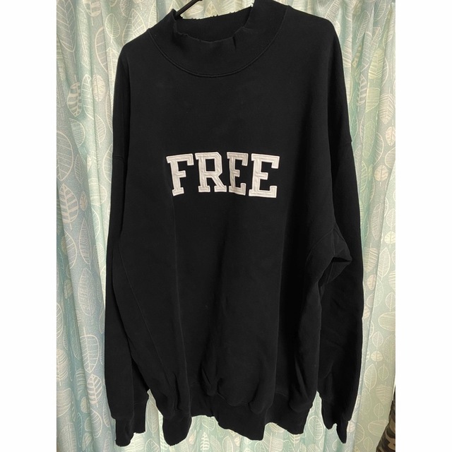 BALENCIAGA - BALENCIAGA free スウェットの通販 by あご骨's BALENCIAGA - BALENCIAGA free スウェットの通販 by あご骨's
