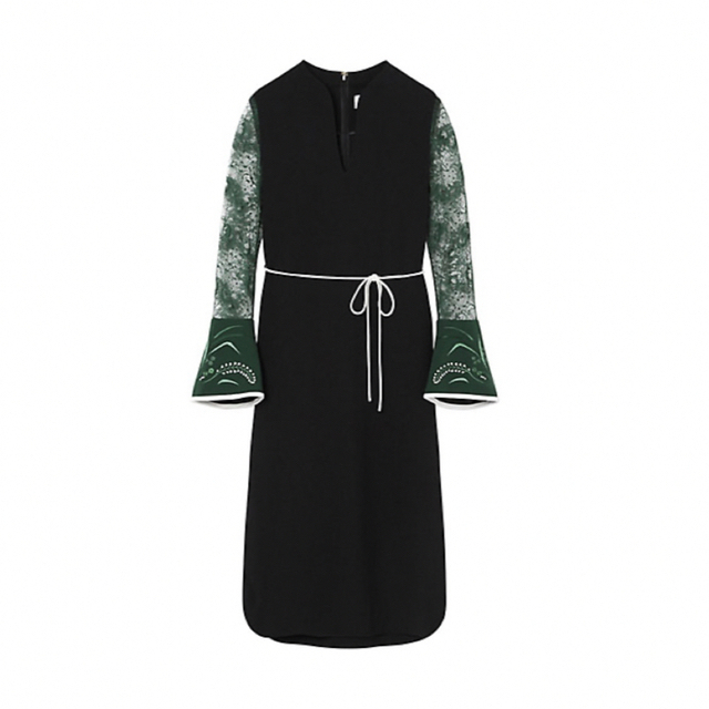 mame - Embroidery Cuffs Lace Sleeves Dressの通販 by aya's mame - Embroidery Cuffs Lace Sleeves Dressの通販 by aya's