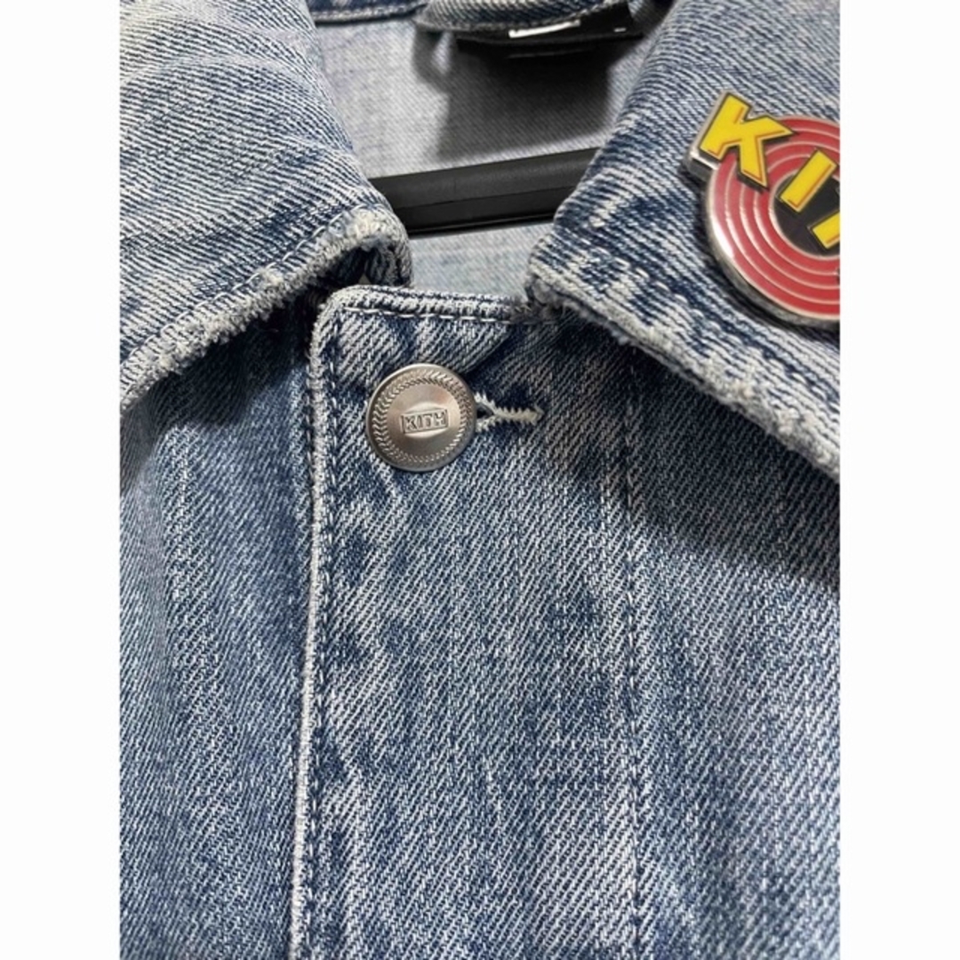 KITH - KITH X LOONEY TUNES DENIM JACKET Lの通販 by shop KITH - KITH X LOONEY TUNES DENIM JACKET Lの通販 by shop