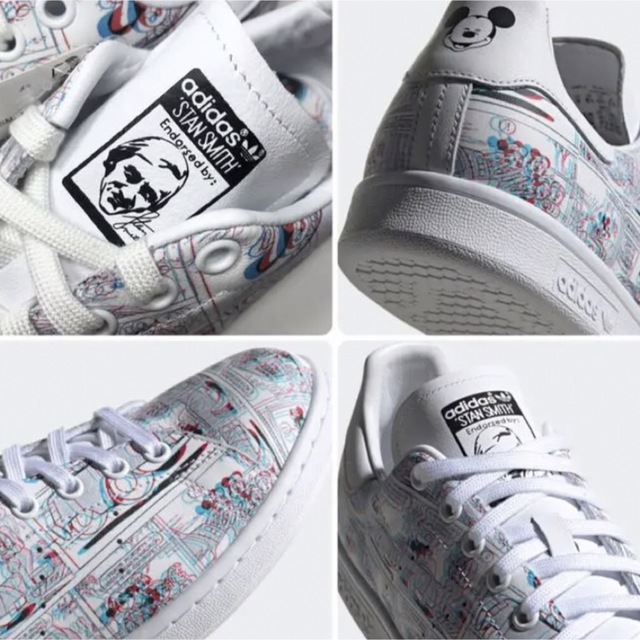 STANSMITH(adidas) - 新品未使用 3D ミッキー ディズニー STANSMITH(adidas) - 新品未使用 3D ミッキー ディズニー