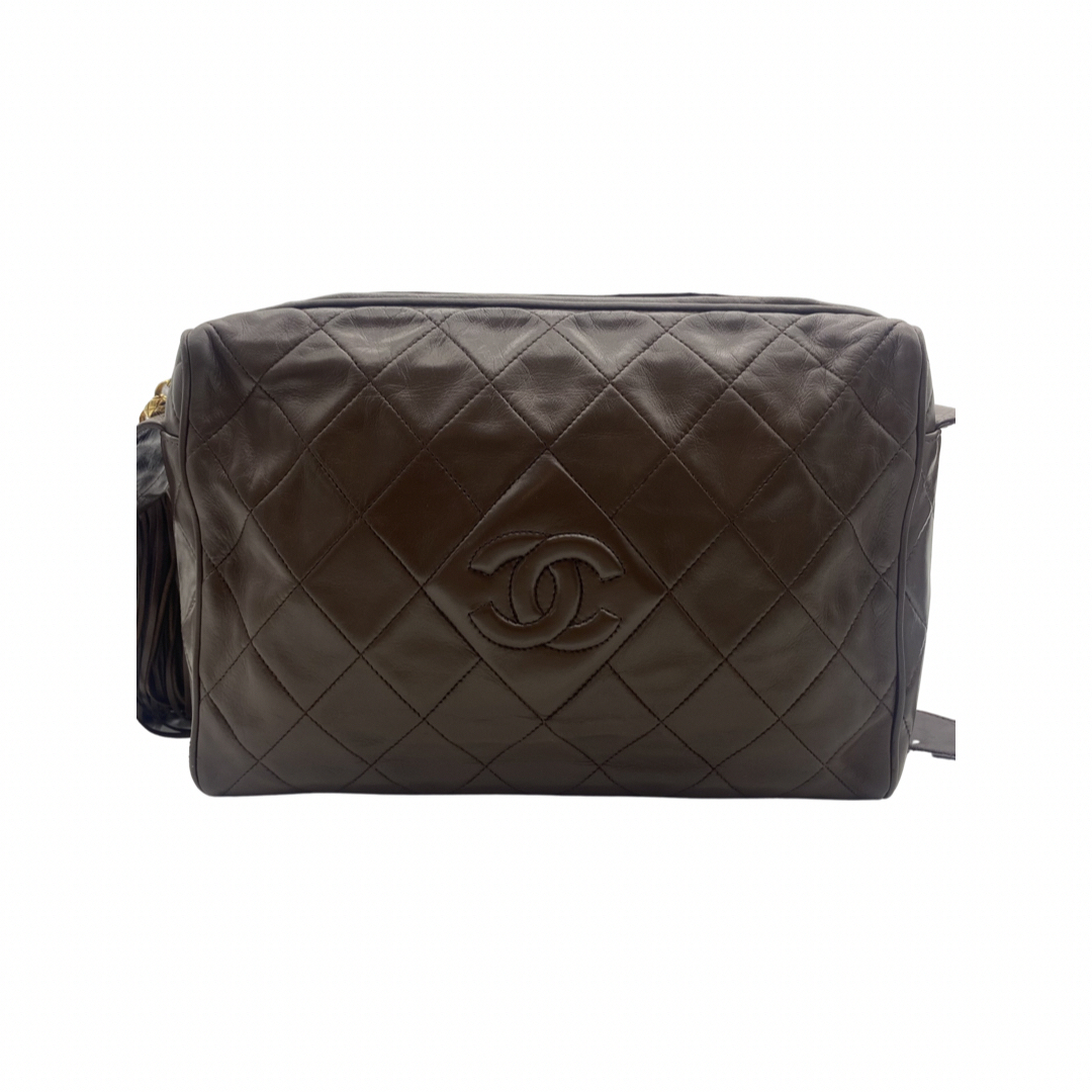 CHANEL シャネル マトラッセ ショルダーバッグ フリンジ レザー CHANEL シャネル マトラッセ ショルダーバッグ フリンジ レザー