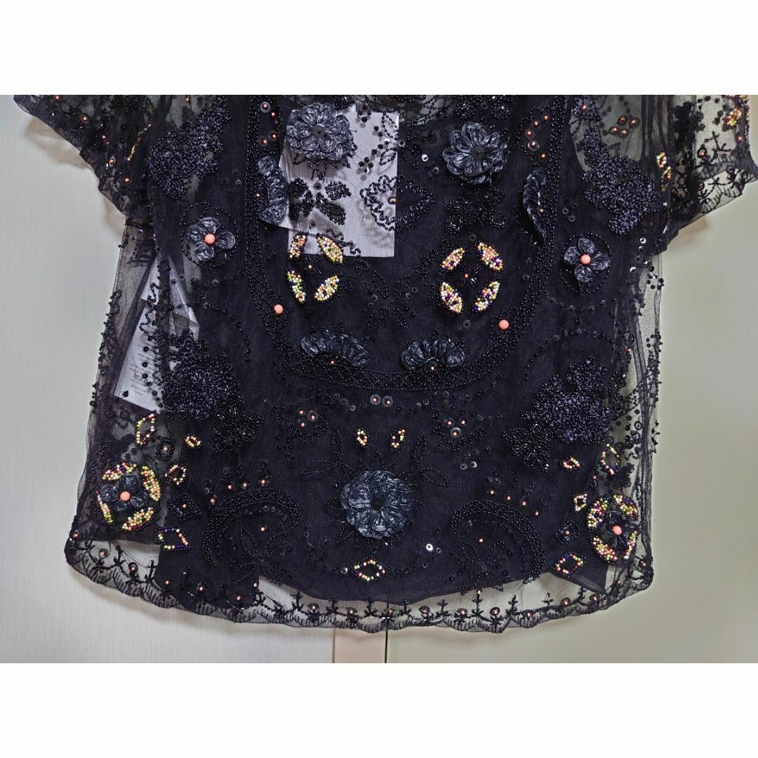 Christian Dior - Christian Dior 2020 ビーズ刺繍 チュール Christian Dior - Christian Dior 2020 ビーズ刺繍 チュール
