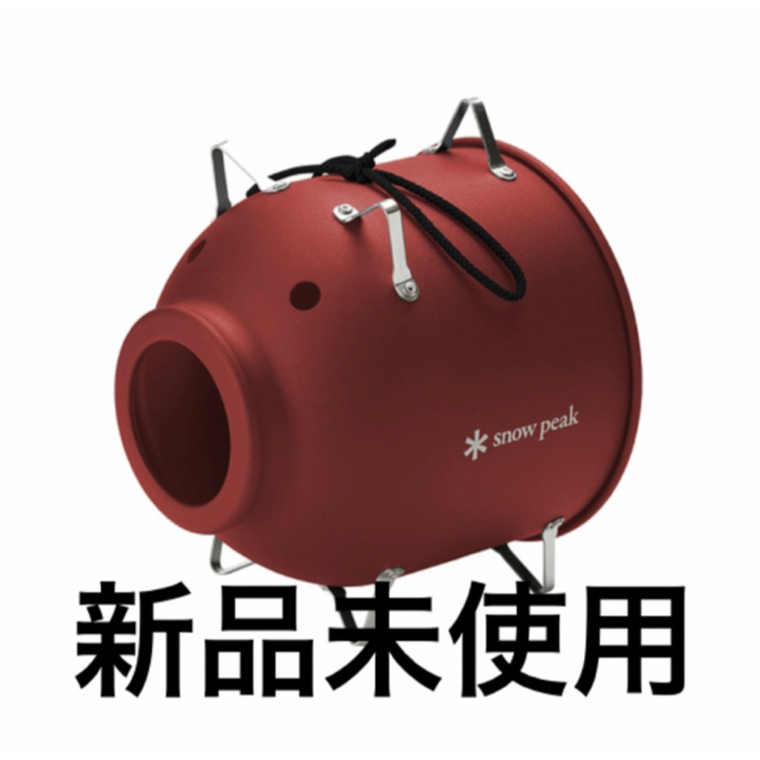snow peak アルミ 蚊取り豚 レッド 新品未使用 snow peak アルミ 蚊取り豚 レッド 新品未使用