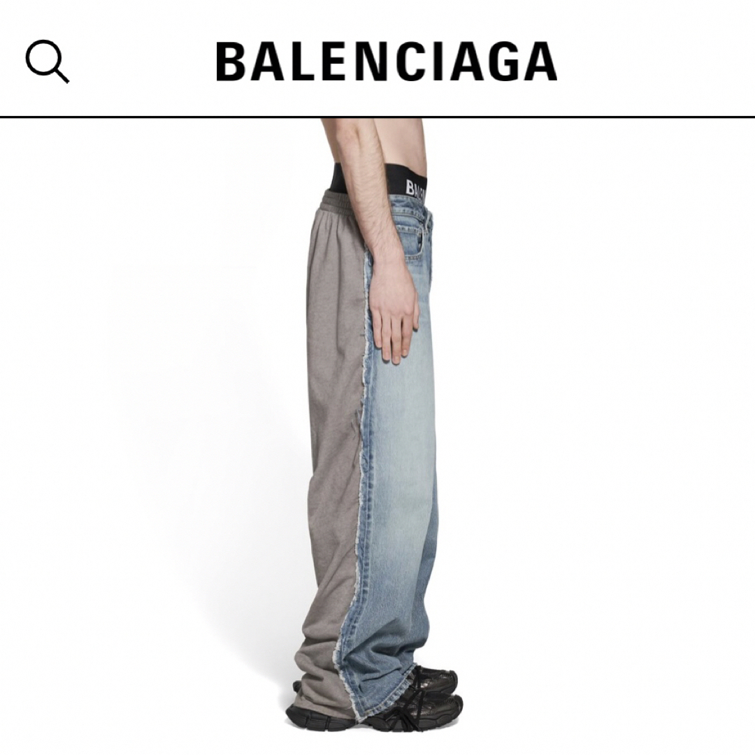 BALENCIAGA - SUP様 バレンシアガ HYBRID BAGGY デニム BALENCIAGA - SUP様 バレンシアガ HYBRID BAGGY デニム