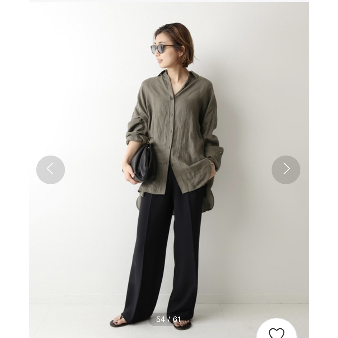 Deuxieme Classe WIDE LINEN シャツ Deuxieme Classe WIDE LINEN シャツ