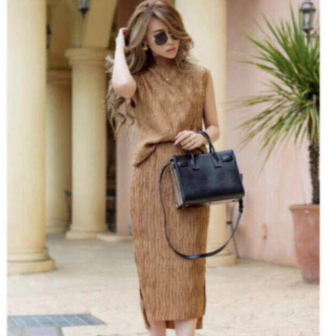 Thin Glossy Random Pleats Set-up セット/コーデ Thin Glossy Random Pleats Set-up セット/コーデ