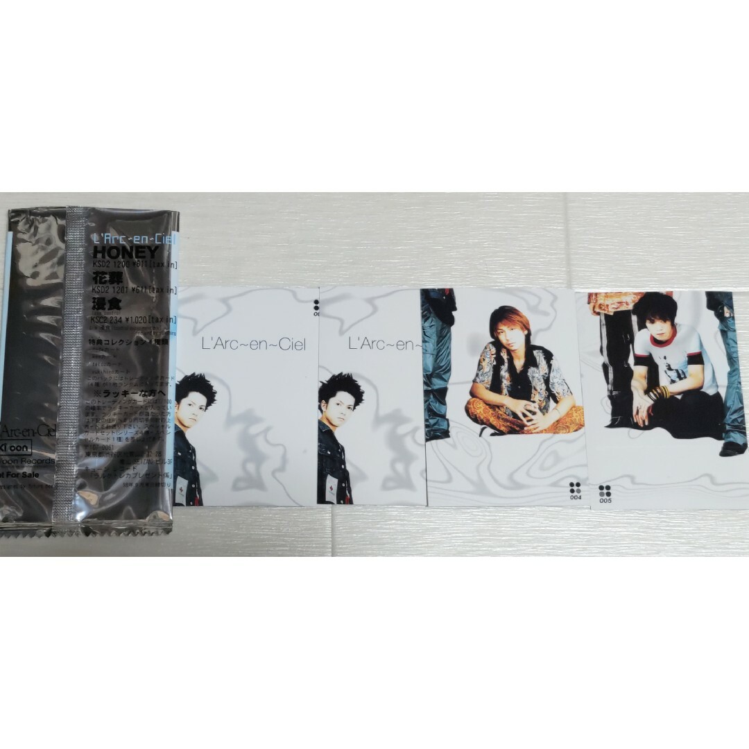 L'Arc~en~Ciel 花葬 シングルCD トレカ 4枚 ラルクの通販 by L'Arc~en~Ciel 花葬 シングルCD トレカ 4枚 ラルクの通販 by