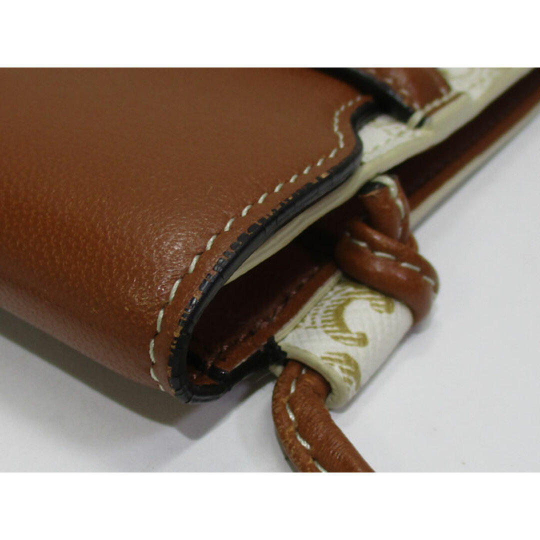 CELINE - CELINE セリーヌ フラップ付き モバイルポーチ スマホ CELINE - CELINE セリーヌ フラップ付き モバイルポーチ スマホ